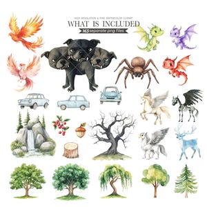 Wizard School Clipart, Cute Wizard Clipart, Cute Witch Clipart ...