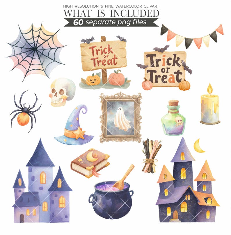 Silly Goose Halloween Clipart: Vintage Gothic Geese PNG (digital ...