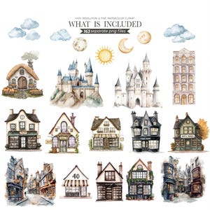 Wizard School Clipart, Cute Wizard Clipart, Cute Witch Clipart ...