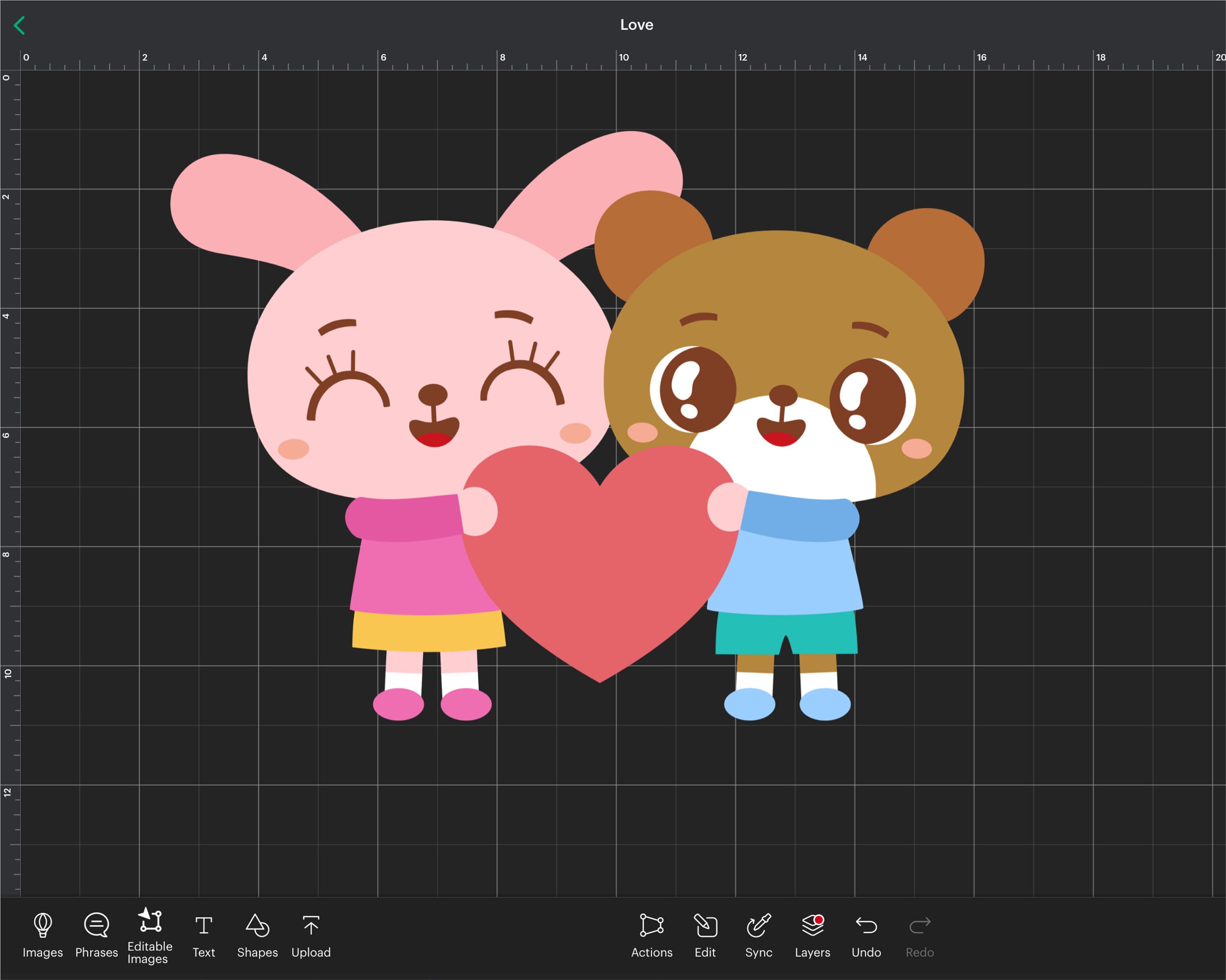 Valentine's Day Bear Clipart, Bear Valentine Clipart, Love Clipart ...