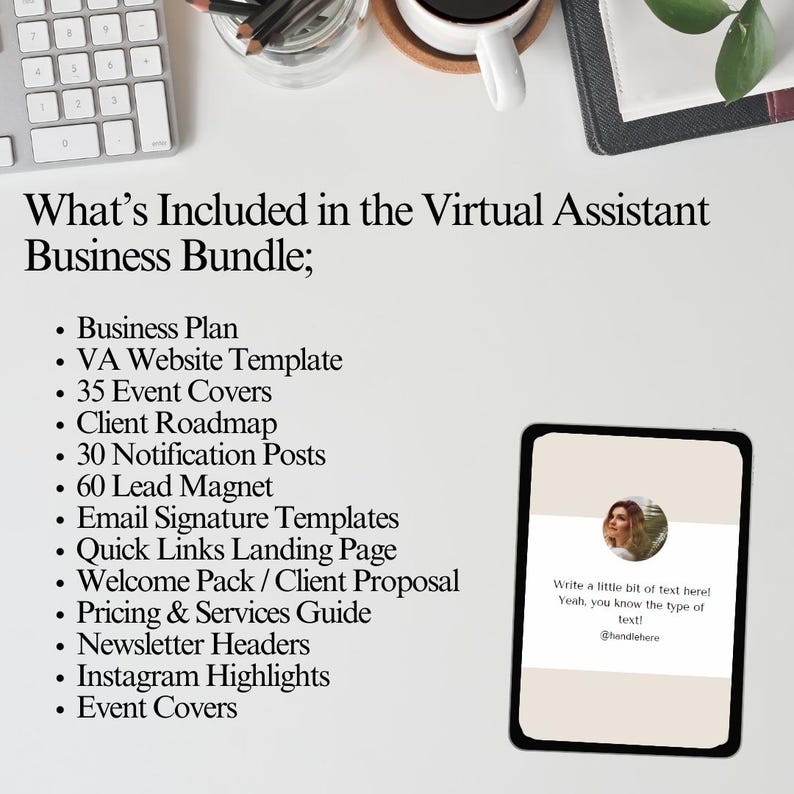 Ultimate VA Business Toolkit | Welcome Pack | Lead Magnet | Website ...