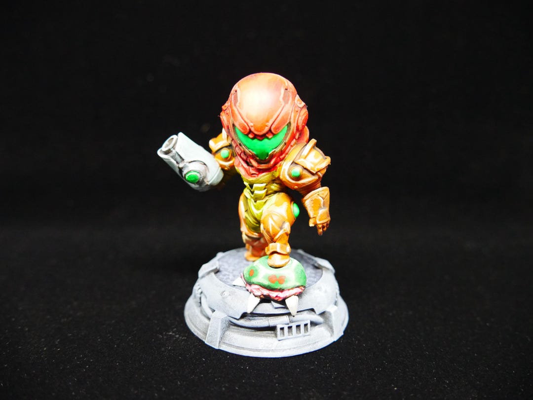 Samus Chibi Model 3d Printed - Metroid - Etsy UK