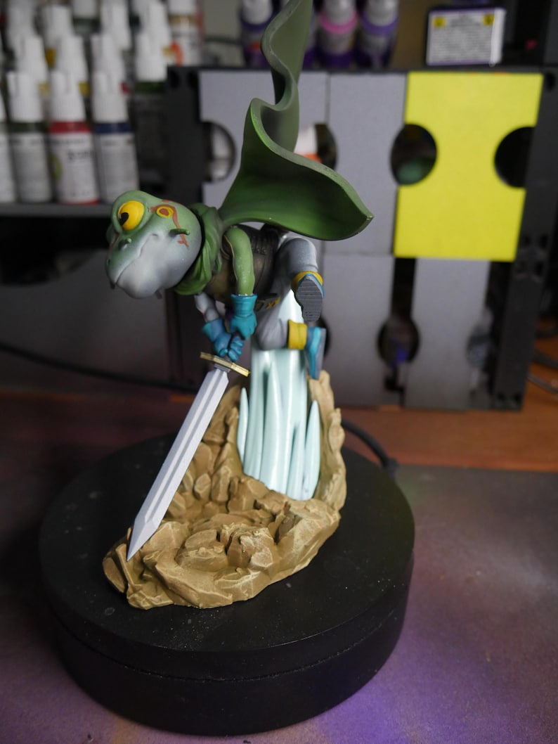 Frog - Chrono Trigger - 3d Printed - Handpainted - Etsy