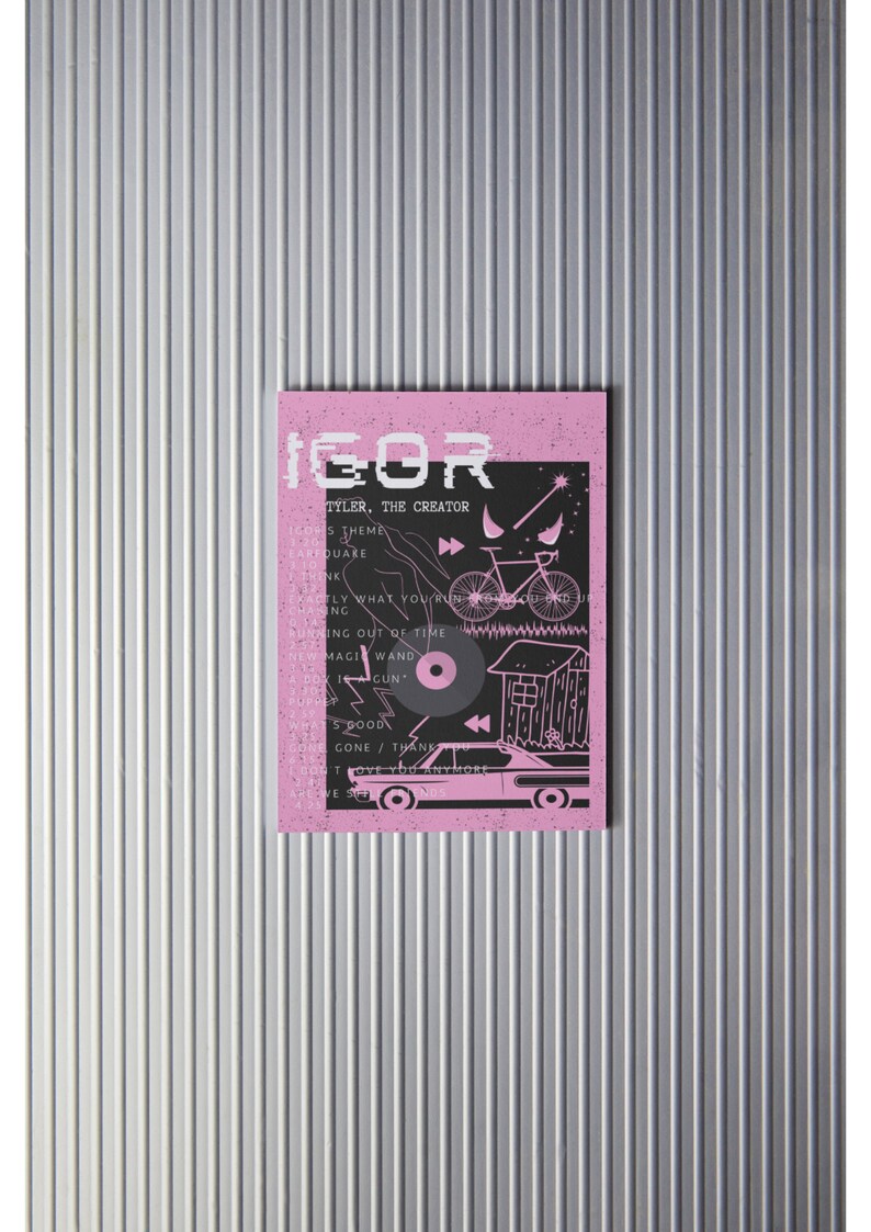 Tyler the Creator Inspired Glossy Poster - Etsy UK