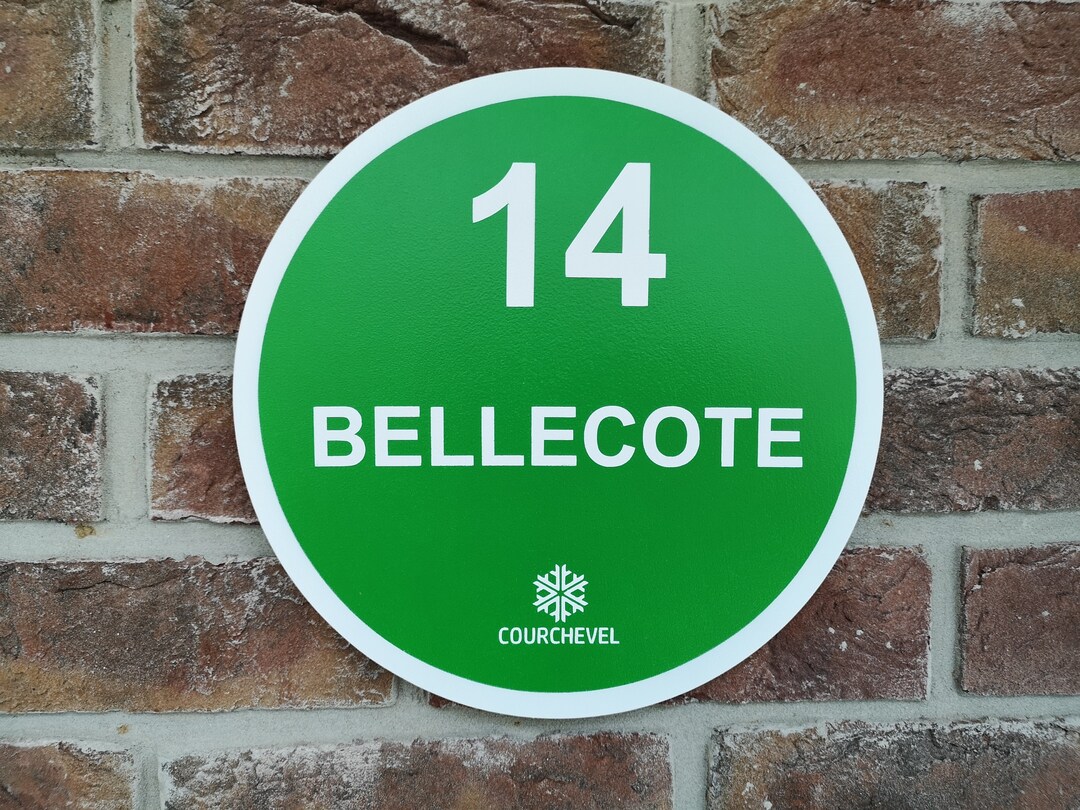 Ski Piste Marker Sign Courchevel Style - Etsy