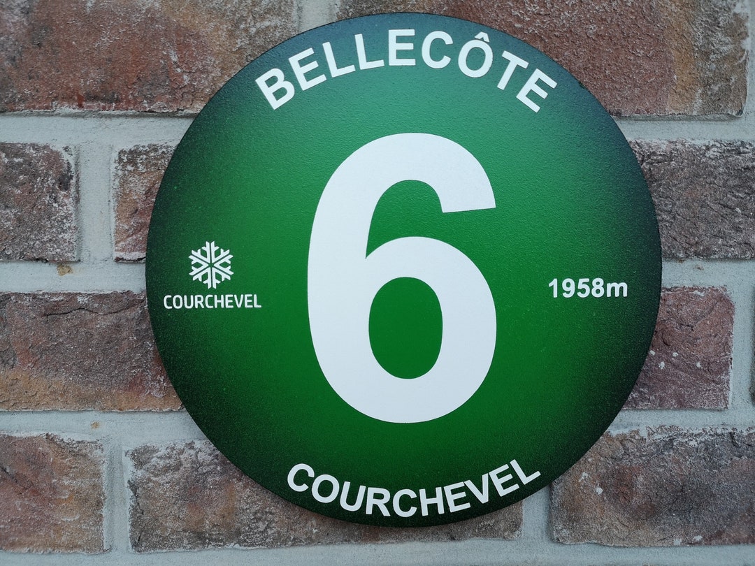 Rustic Ski Piste Marker: Sunburst Style, Personalizable Alpine Decor ...