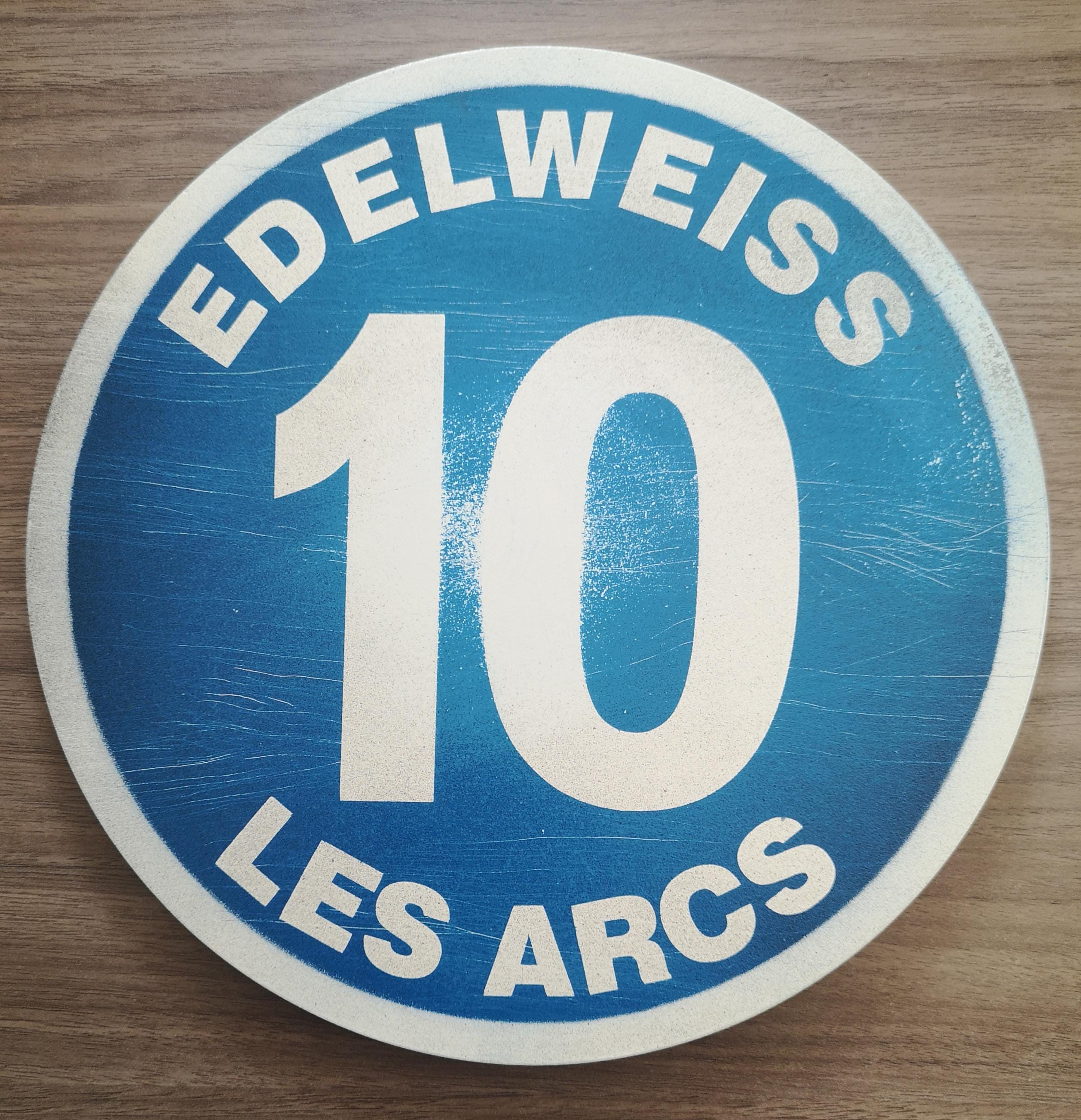 Custom Ski Piste Marker Sign: Hand-painted Alpine Decor - Etsy UK