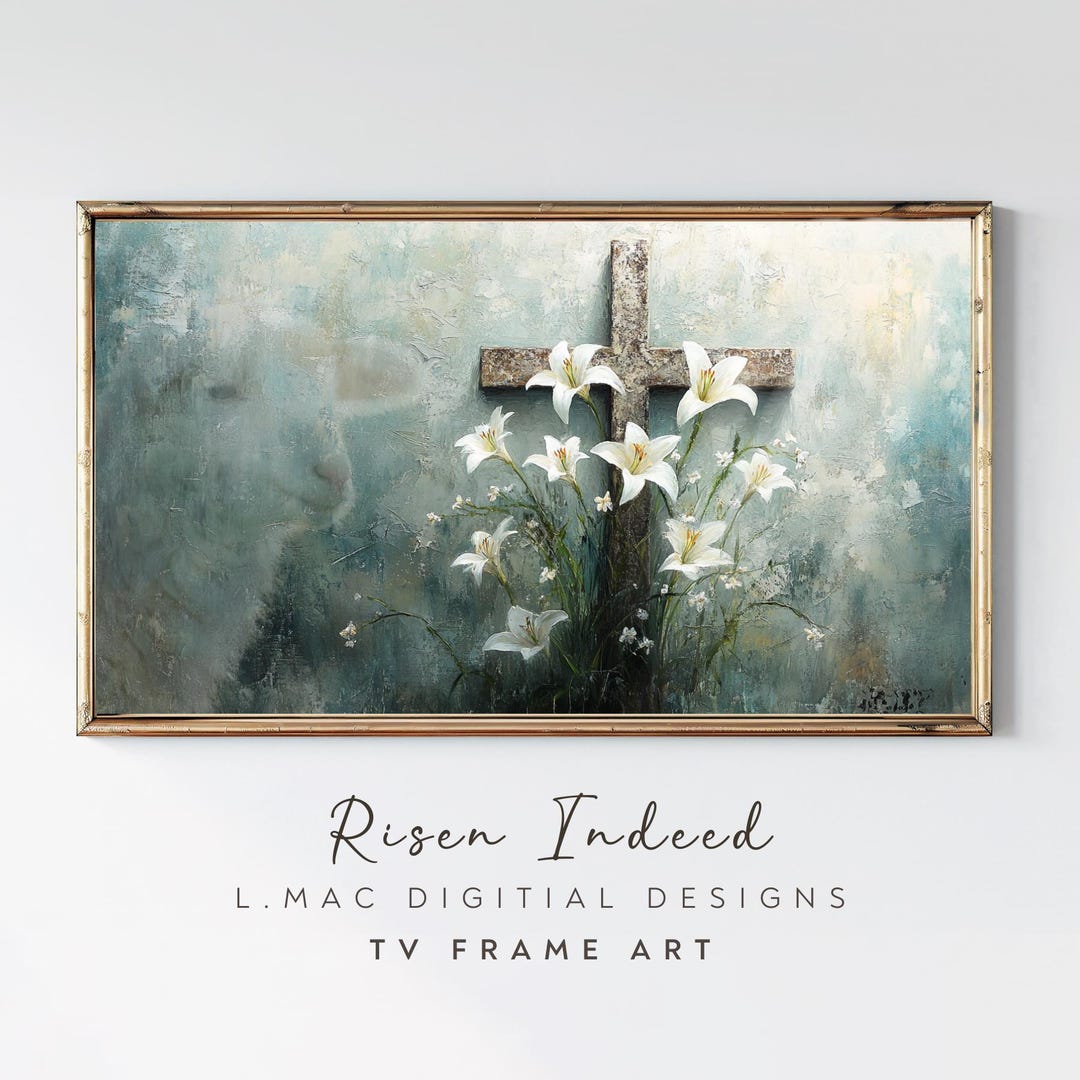 Easter Art for Samsung TV | Easter Lilies Art for Frame TV | Frame TV ...
