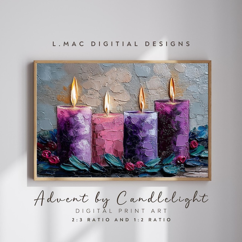 Catholic Advent Artwork - Etsy
