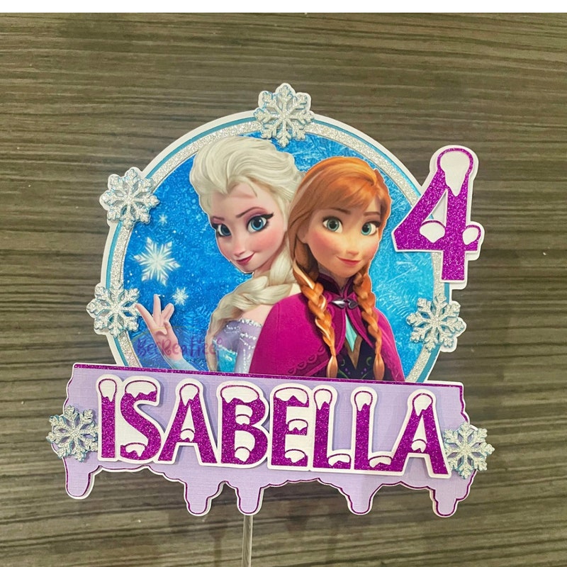 Elsa Cake Topper - Etsy