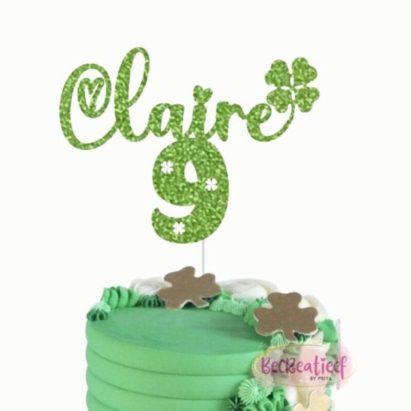Irish Cake Topper - Etsy UK