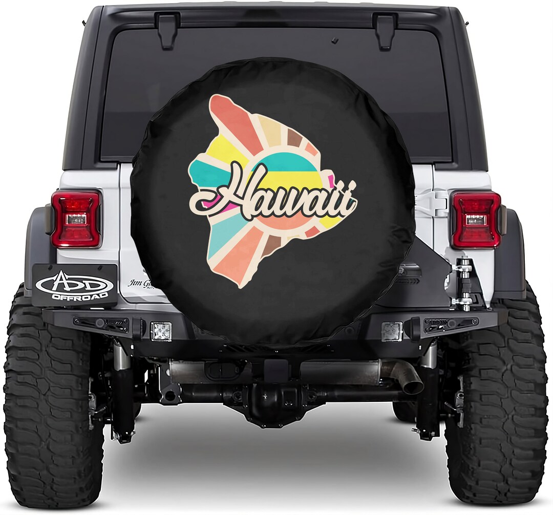 Custom Spare Tire Cover, Hawaii Tire Cover, SUV, Camper, Jeep Tire ...
