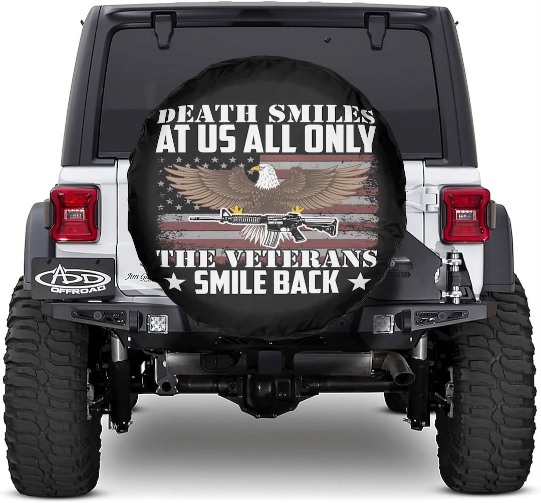 Military Tire Cover, Veteran Tire Cover, Patriot Tire Cover, Gift for ...