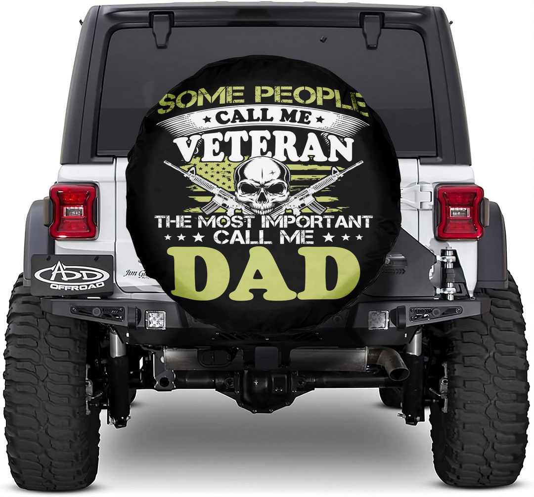 Military Tire Cover, Veteran Tire Cover, Patriot Tire Cover, Gift for ...