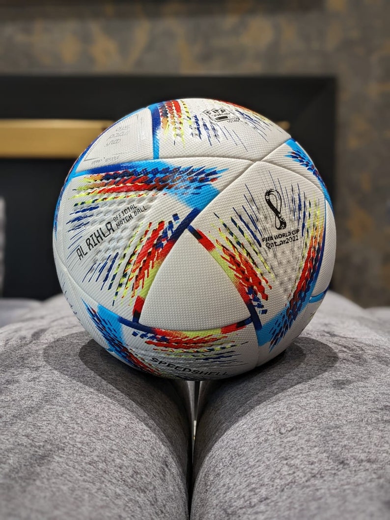 Footballal Rihla WC FIFA World Cup Official Match Soccer Ball Size 5 ...