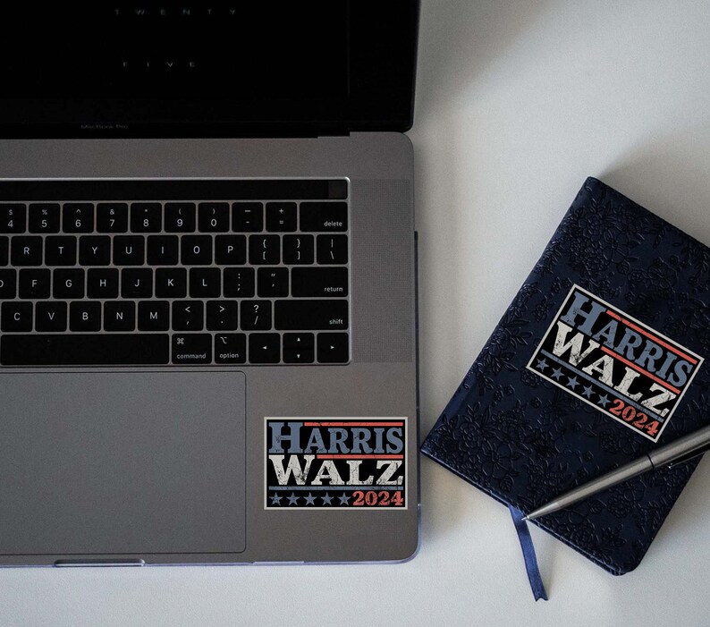 Harris Walz Sticker, Kamala Harris Sticker, Kamala Harris 2024 ...