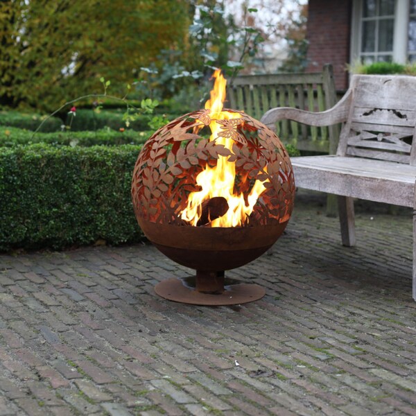 Fire Pit Sphere - Etsy