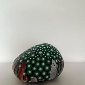 British Coastal Hand Painted Rock/stone - *punk Mandala* - Etsy