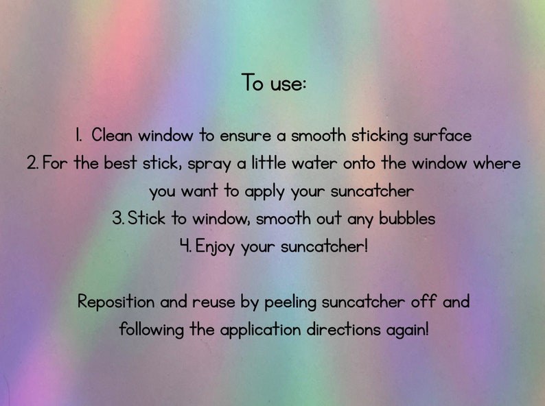 Minnie Suncatcher Cling for Windows, Cute Rainbow Maker, Rainbow Window ...