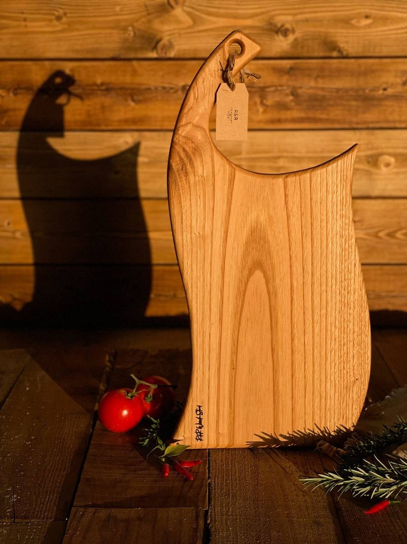 Artisan Handmade Wooden Cutting Boards Elegant Kitchen Accessory Luxury ...