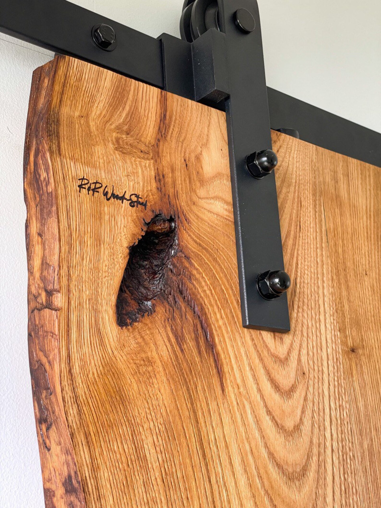 Handmade Wooden Sliding Door R&R Woodnsteel - Etsy