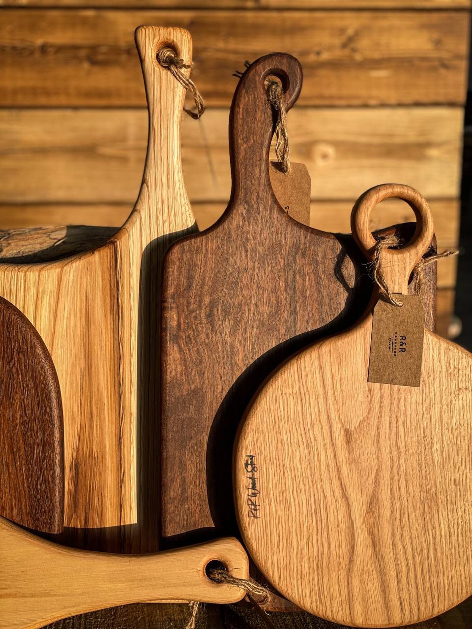 Artisan Handmade Wooden Cutting Boards Elegant Kitchen Accessory Luxury ...