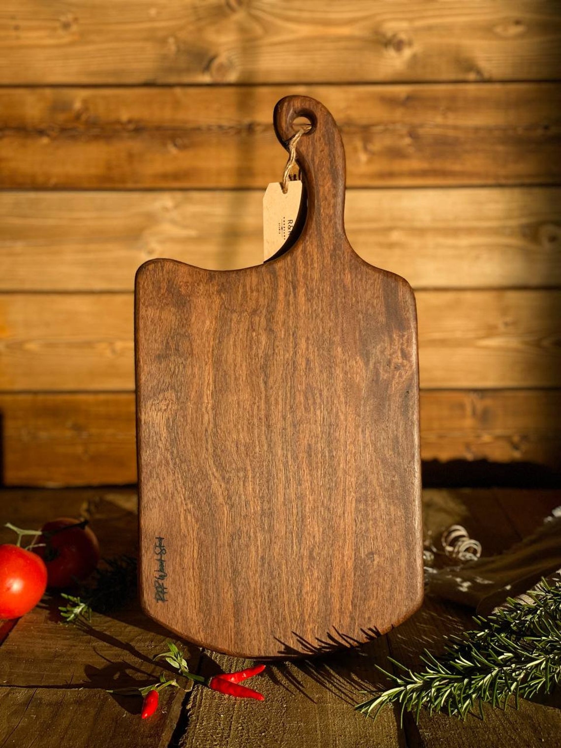 Artisan Handmade Wooden Cutting Boards Elegant Kitchen Accessory Luxury ...