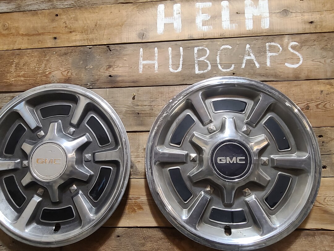 Vintage 1977 - 79 GMC Truck Hubcaps 15" (2 Hubcaps) - Etsy