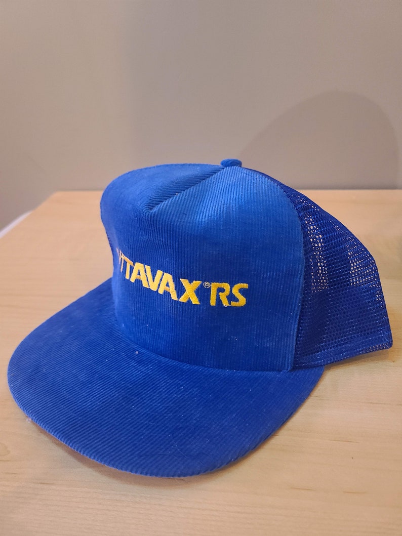 Vintage Blue Trucker / Farmer Hat - Etsy