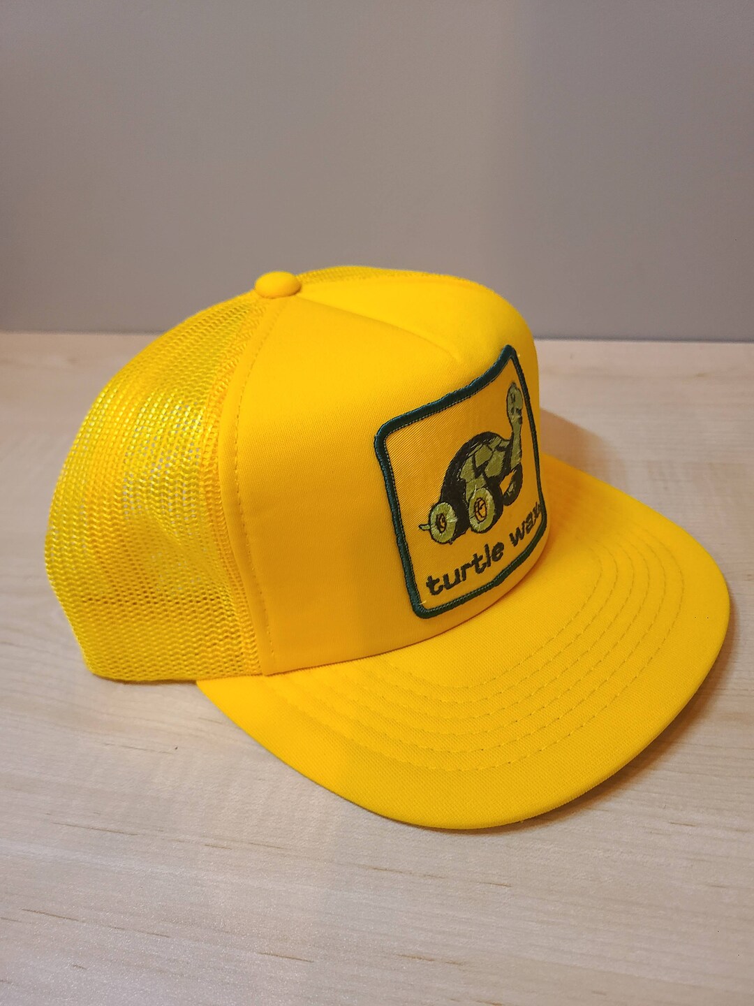 Vintage Turtle Wax Trucker/farmer Hat - Etsy