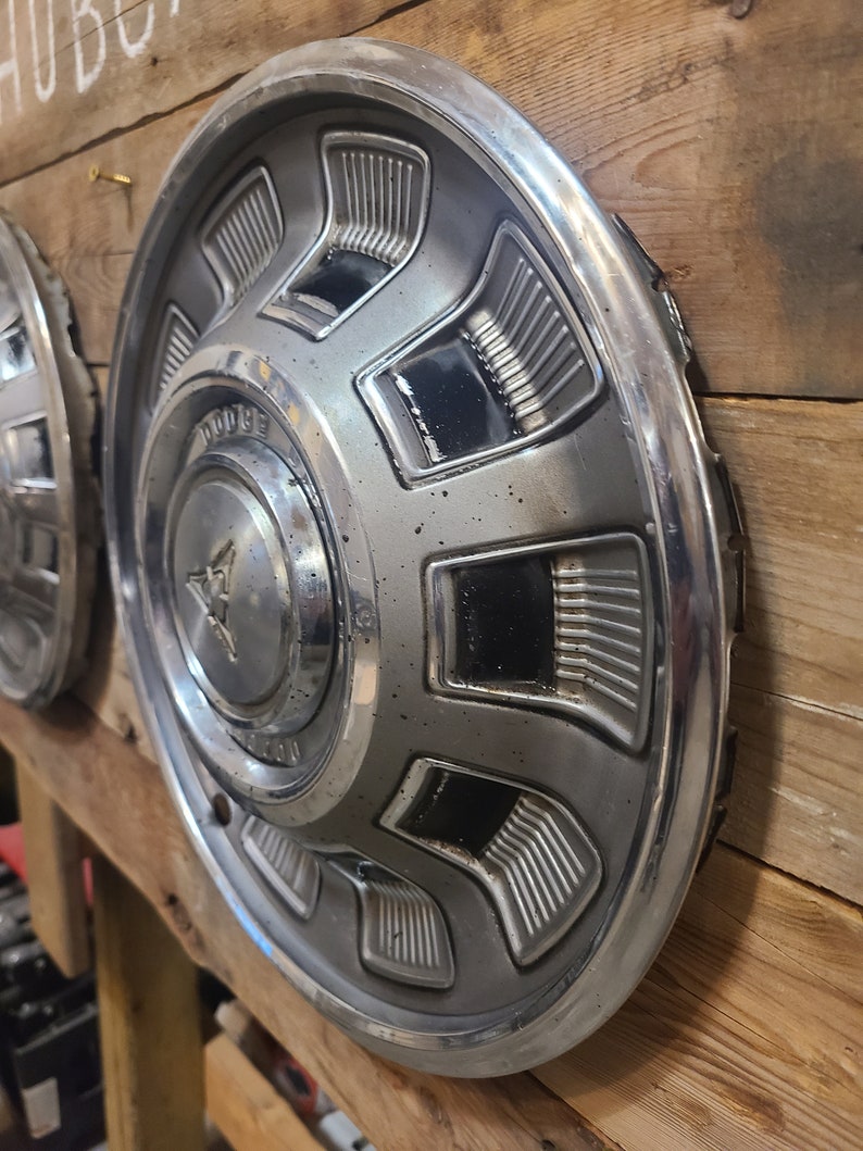 Set of 2 1971 Dodge Coronet Monoco Hubcaps - Etsy