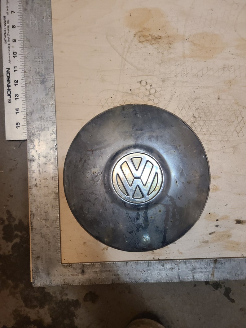 Set of 2 Vintage 1970's Volkswagen Beetle Hubcap 10 Dogdish - Etsy