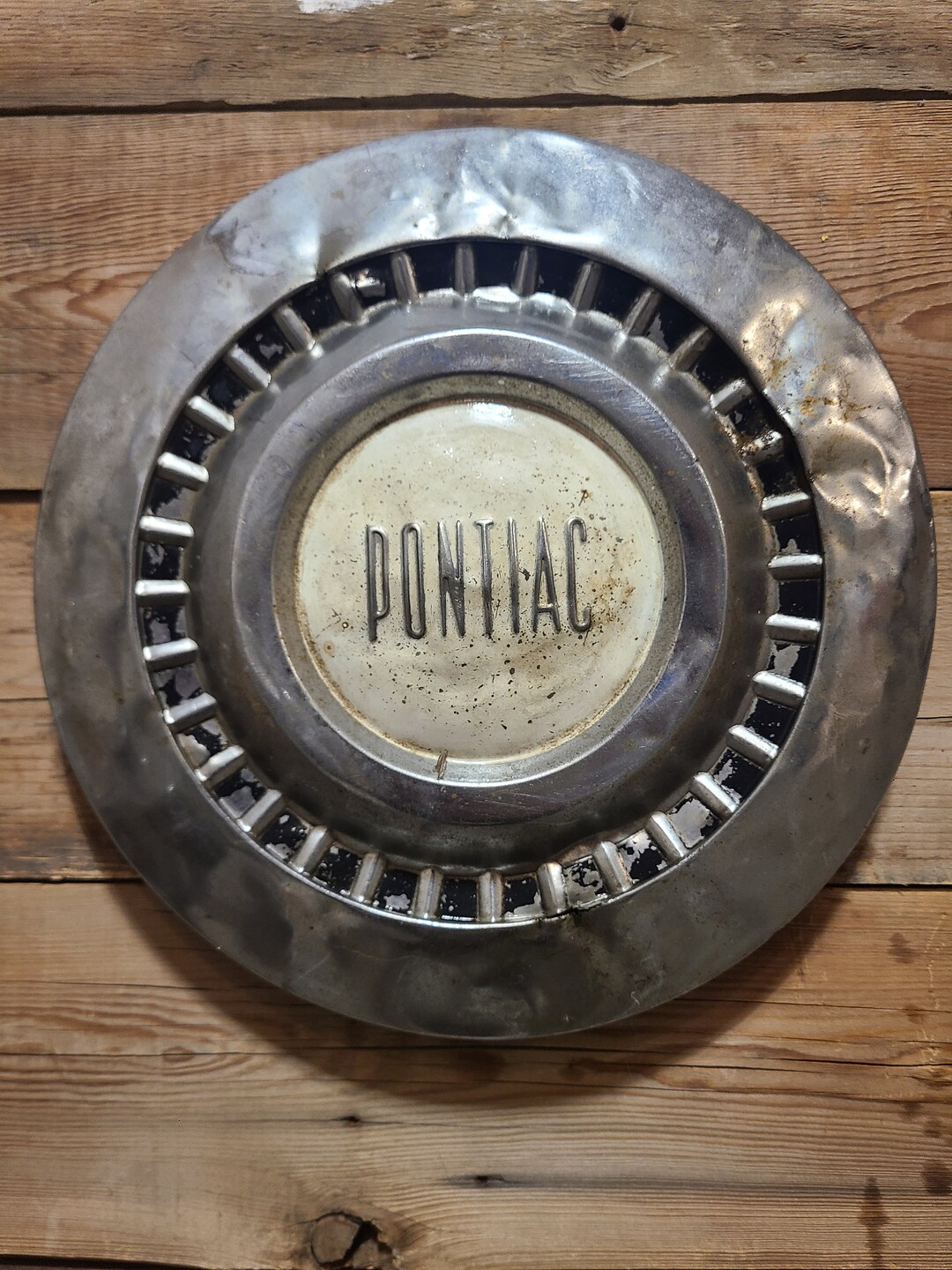 Vintage Pontiac Dogdish Hubcap 1950-1956 - Etsy