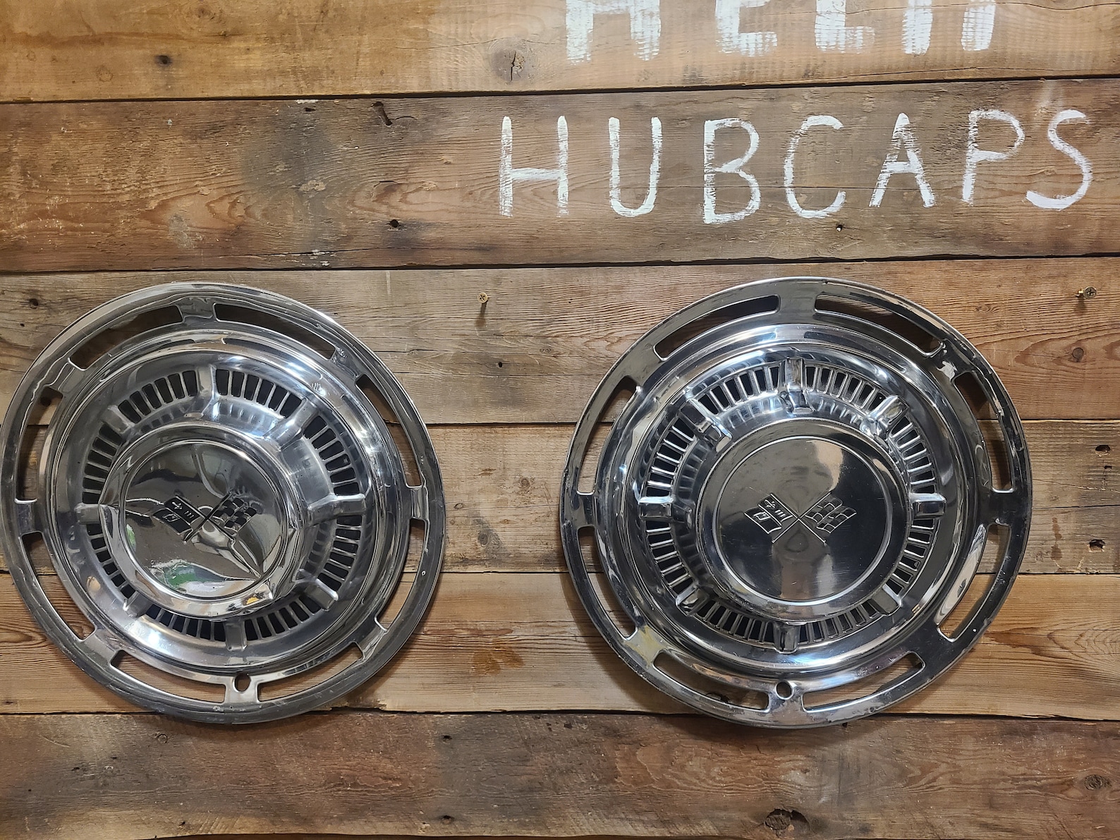 Set of 2 Vintage 1959 1960 Chevy Impala Nomad Bel Air 14" Hubcaps - Etsy