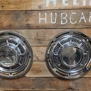 Set of 2 Vintage 1959 1960 Chevy Impala Nomad Bel Air 14" Hubcaps - Etsy