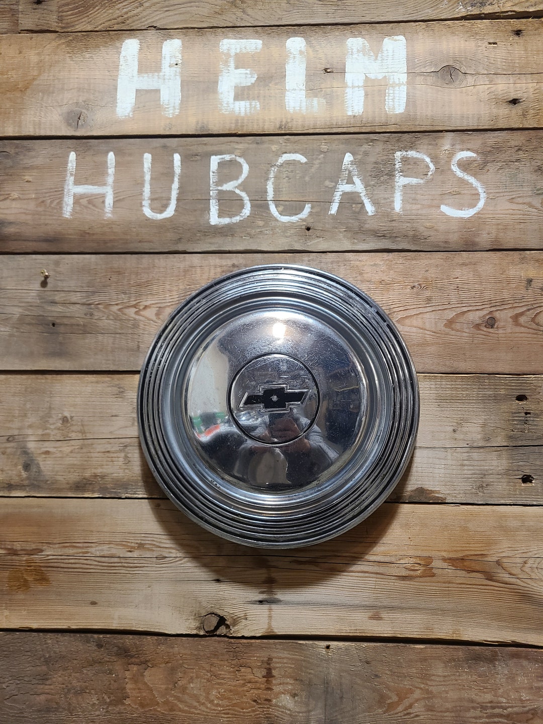 Vintage 1965 65 Chevy Impala Dog Dish Hubcap Black Bowtie - Etsy