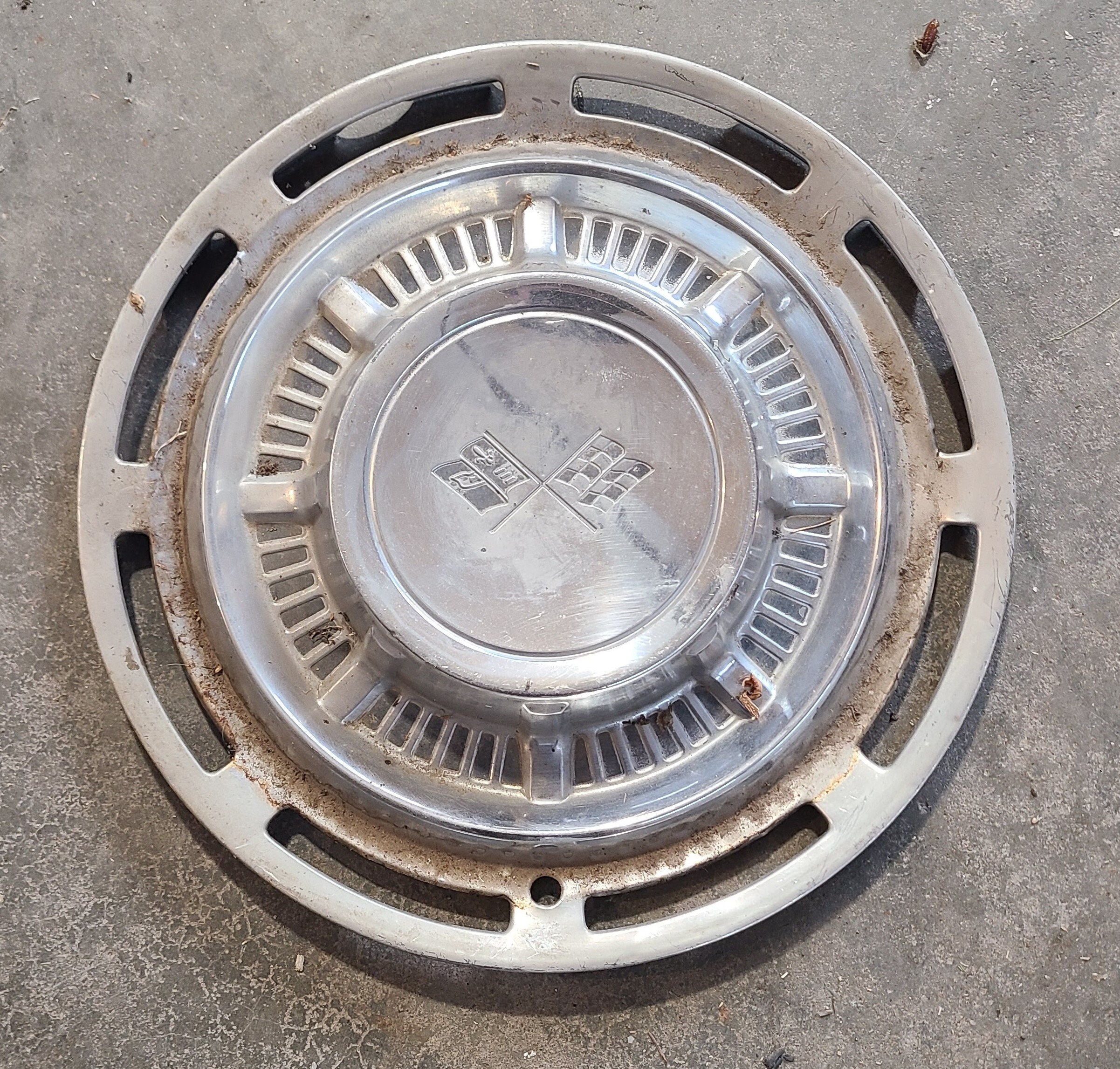 Vintage 1959-1966 Chevy Impala Corvette Hubcap - Etsy