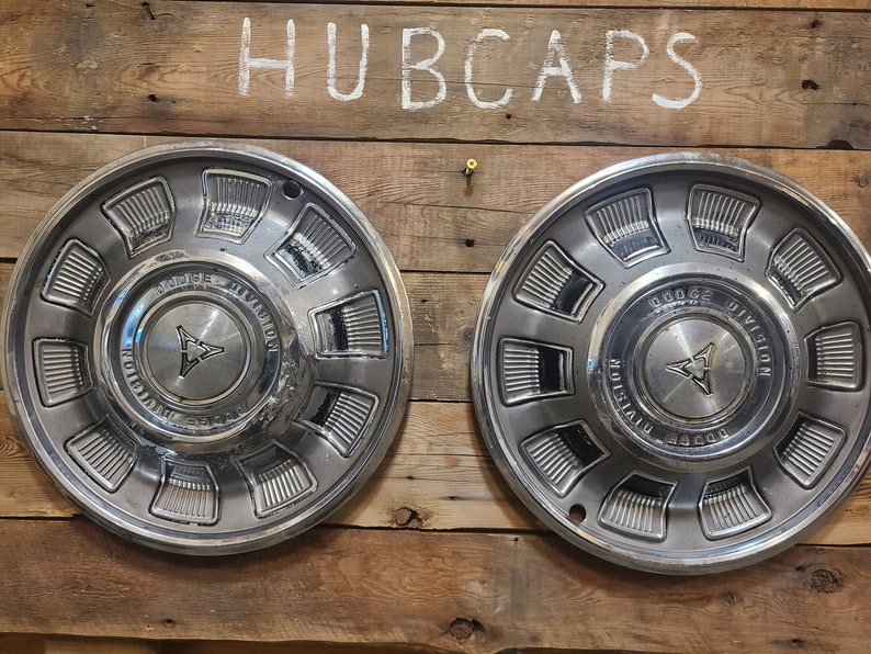 Set of 2 1971 Dodge Coronet Monoco Hubcaps - Etsy