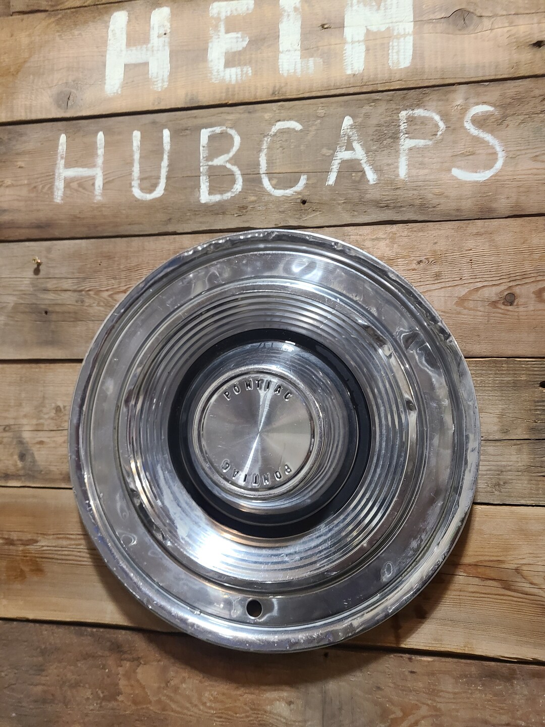 Vintage Pontiac Catalina 14” Chrome Hubcap 1961 - Etsy