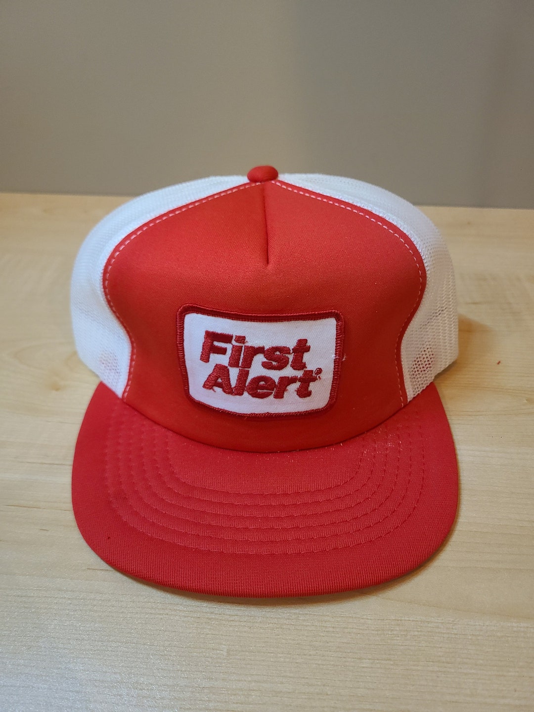 Vintage First Alert Trucker/farmer Hat - Etsy