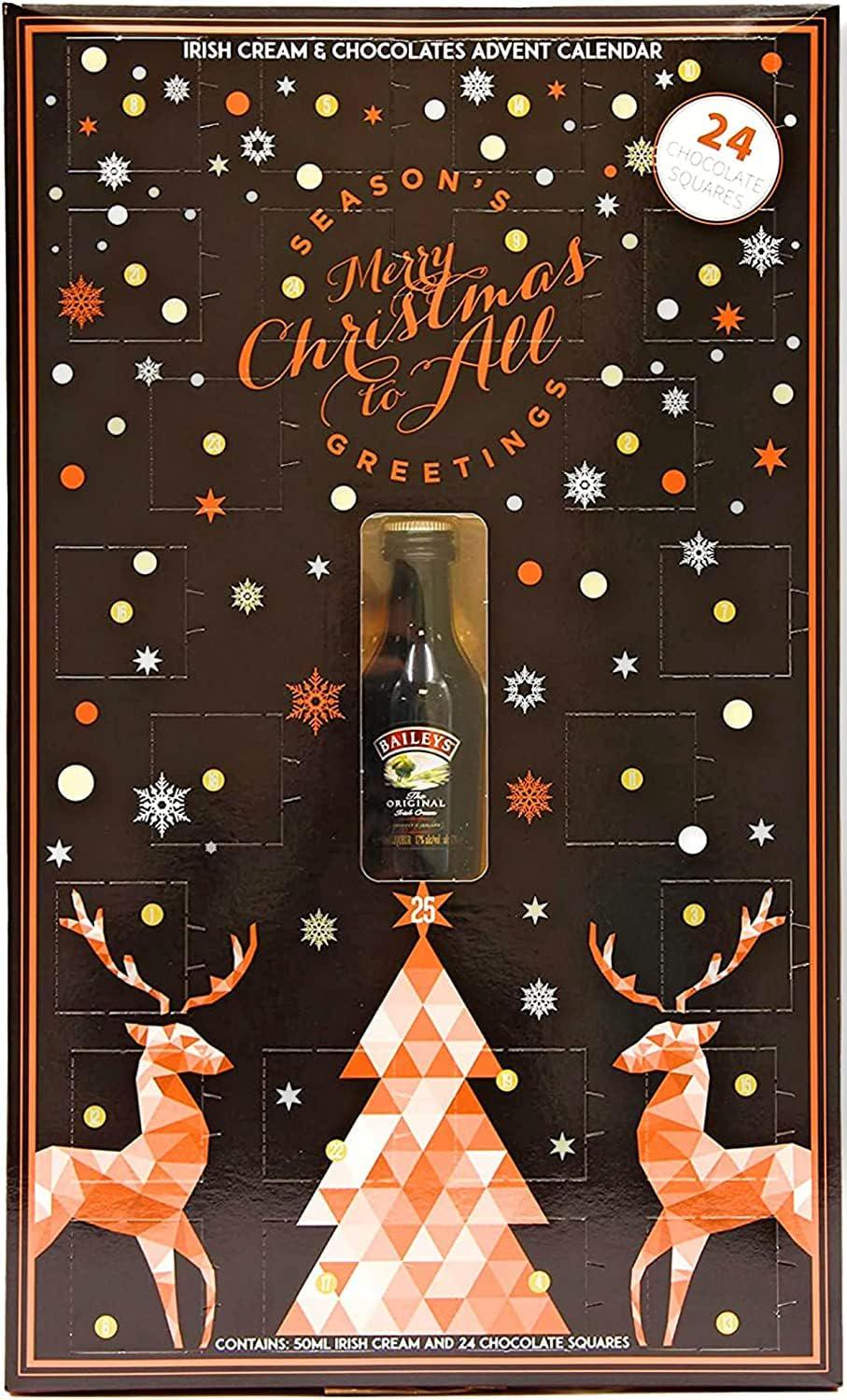 24 Days of Christmas Chocolate Advent Calendar 2024 - Irish Cream Flav ...