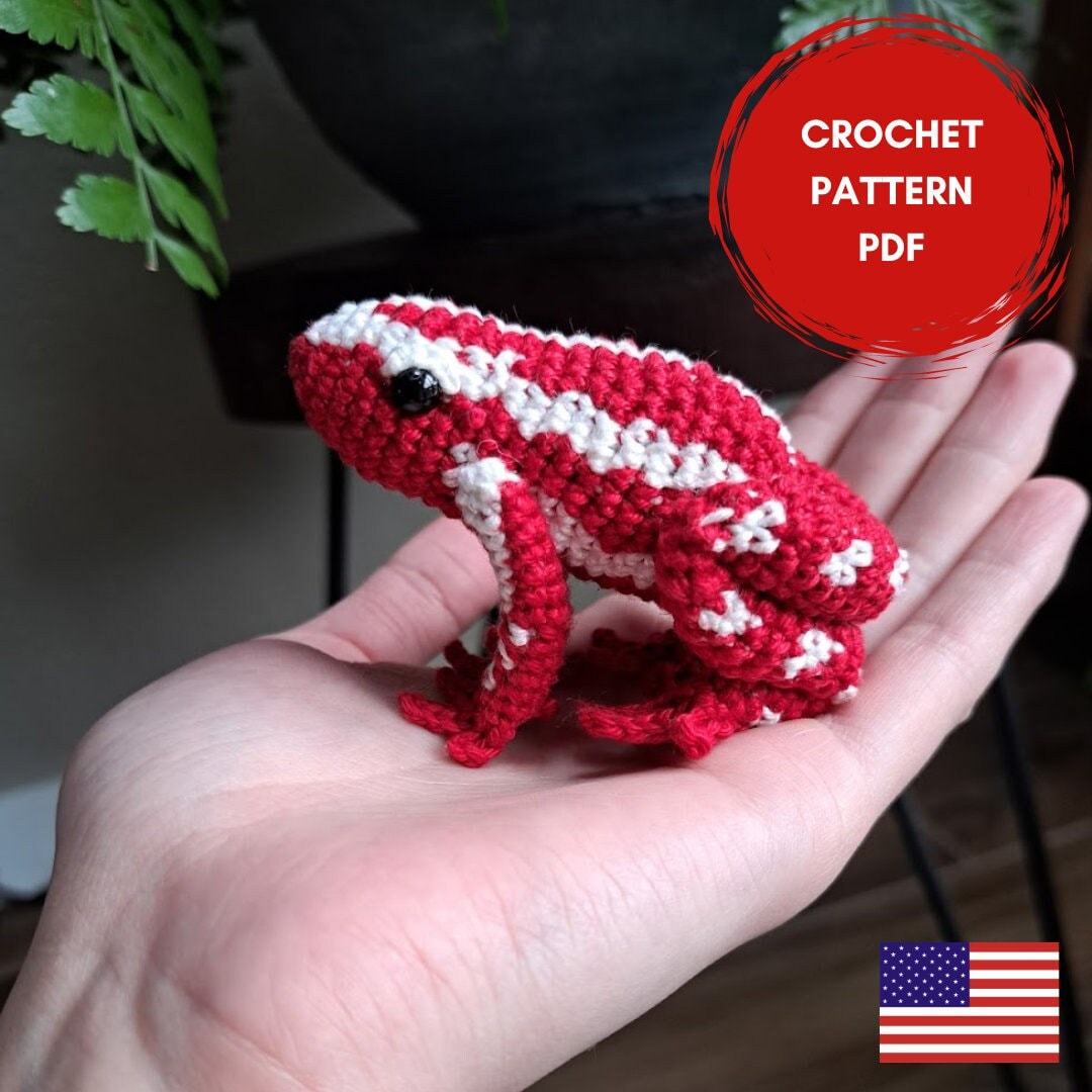 Phantasmal Poison Dart Frog - English - Realistic Amigurumi Crochet ...