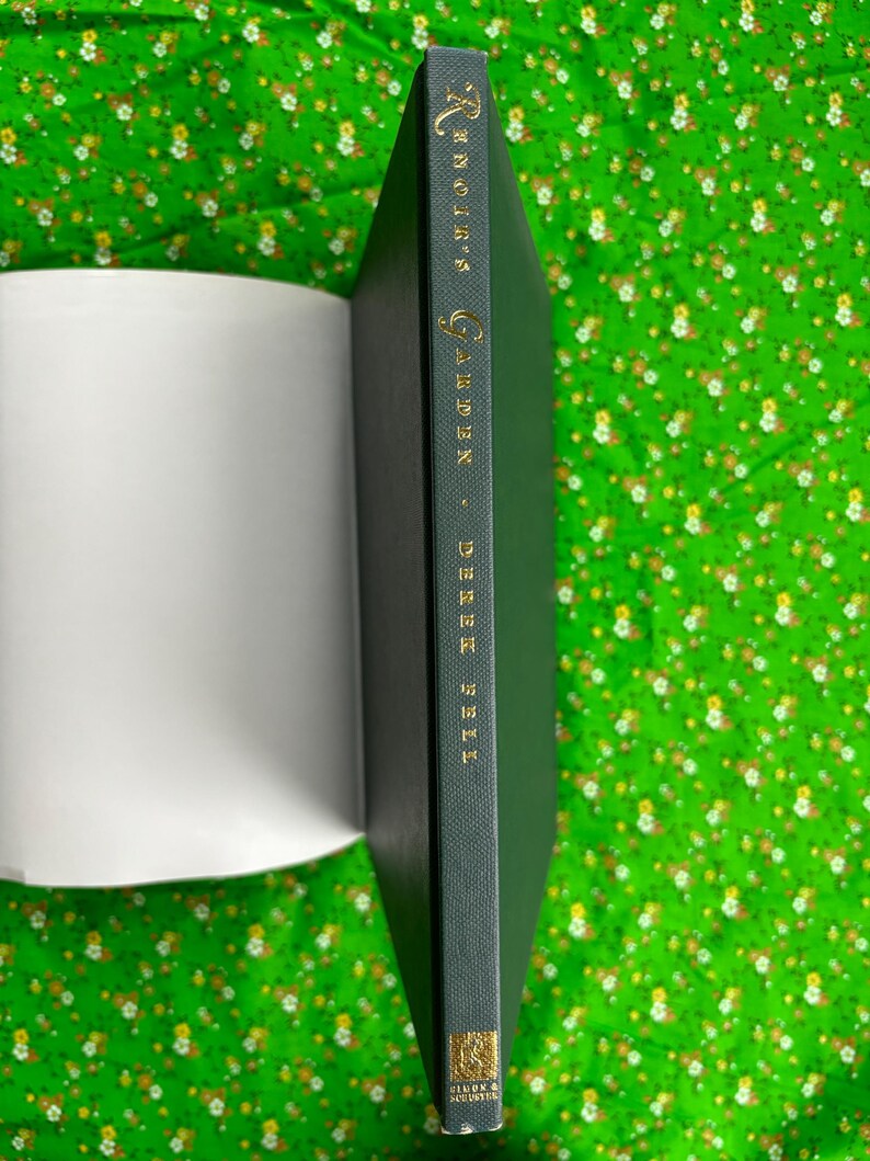 Renoir’s Garden by Derek Fell, 1991 Edition. Vintage Hardcover - Etsy