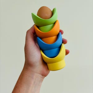 Tupperware Egg Cups, Set of Four - Etsy