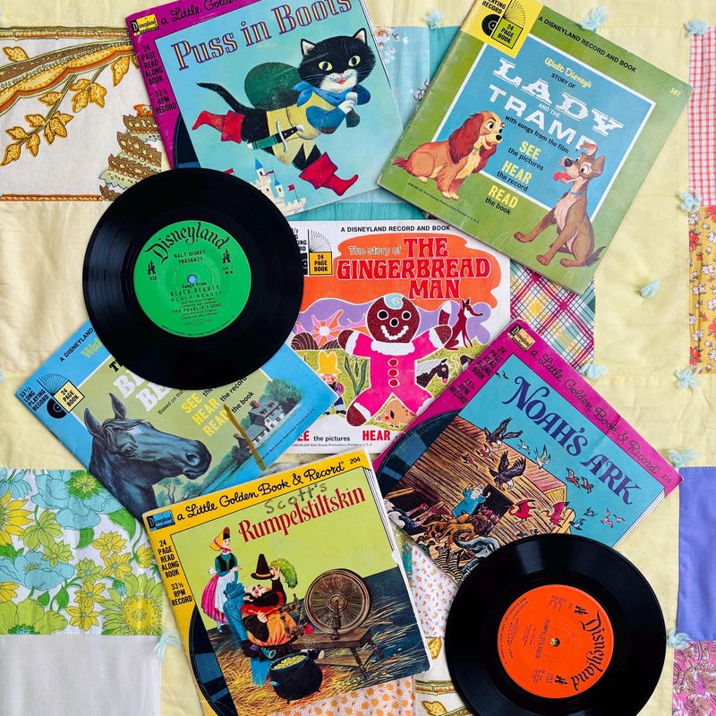 Childrens Records - Etsy