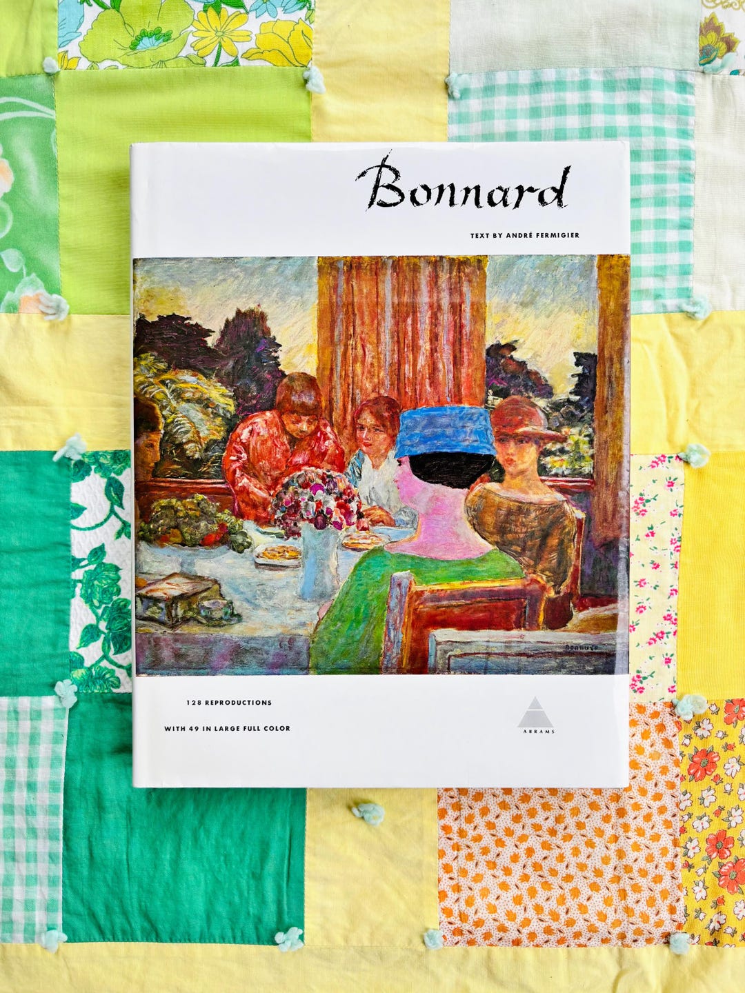 Pierre Bonnard Text by André Fermigier, the Library of Great Painters ...