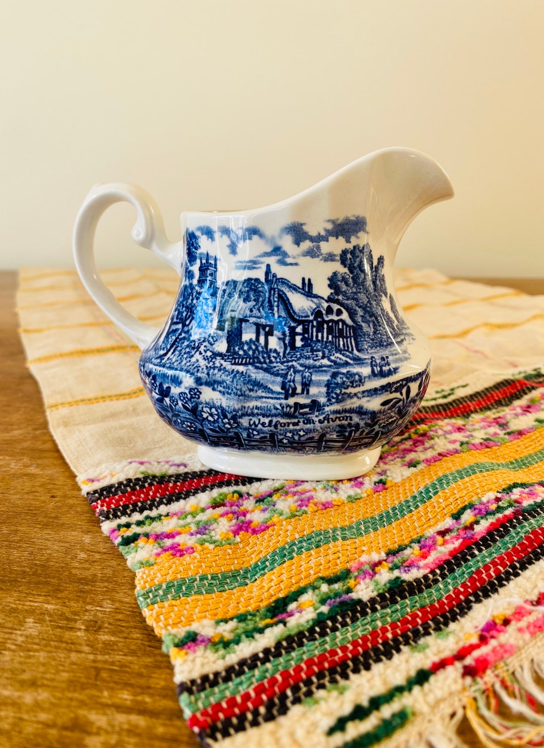 Vintage Shakespeare’s Country Creamer, Engravings by Ridgeway of ...