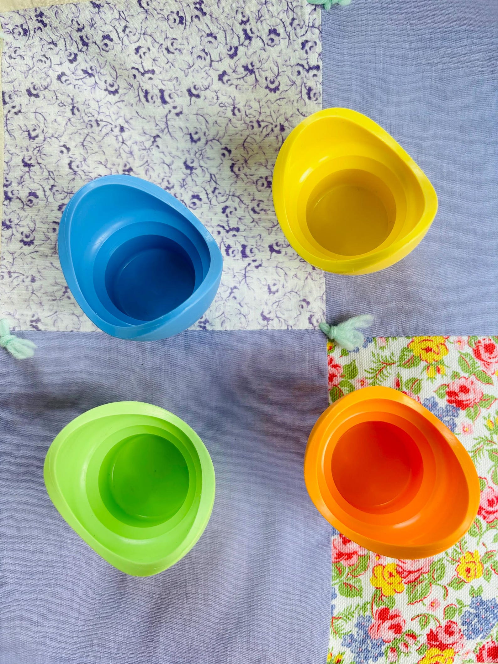 Tupperware Egg Cups, Set of Four - Etsy