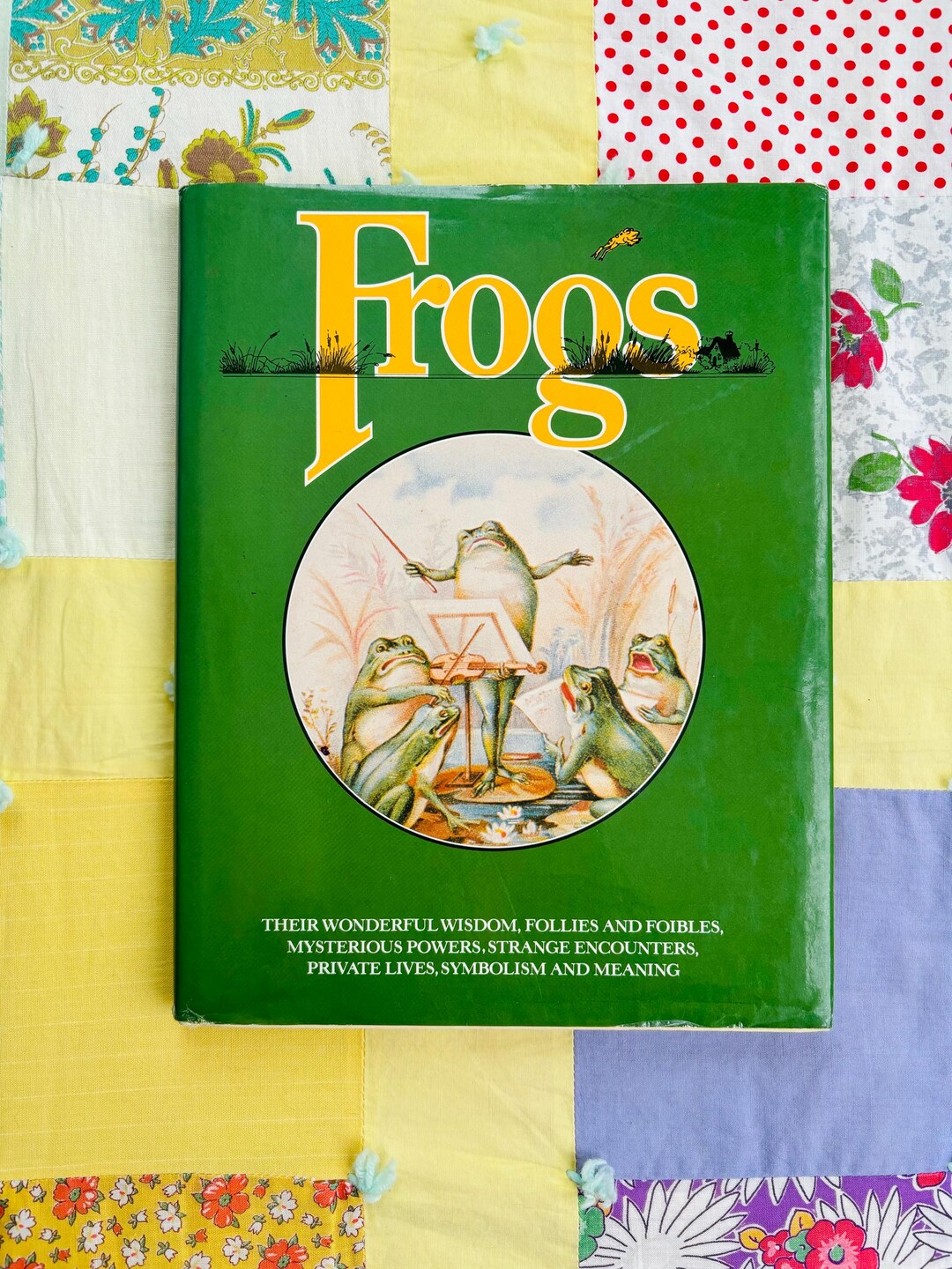 Frogs by Gerald Donaldson, Vintage Illustrated Folklore Hardcover Book ...