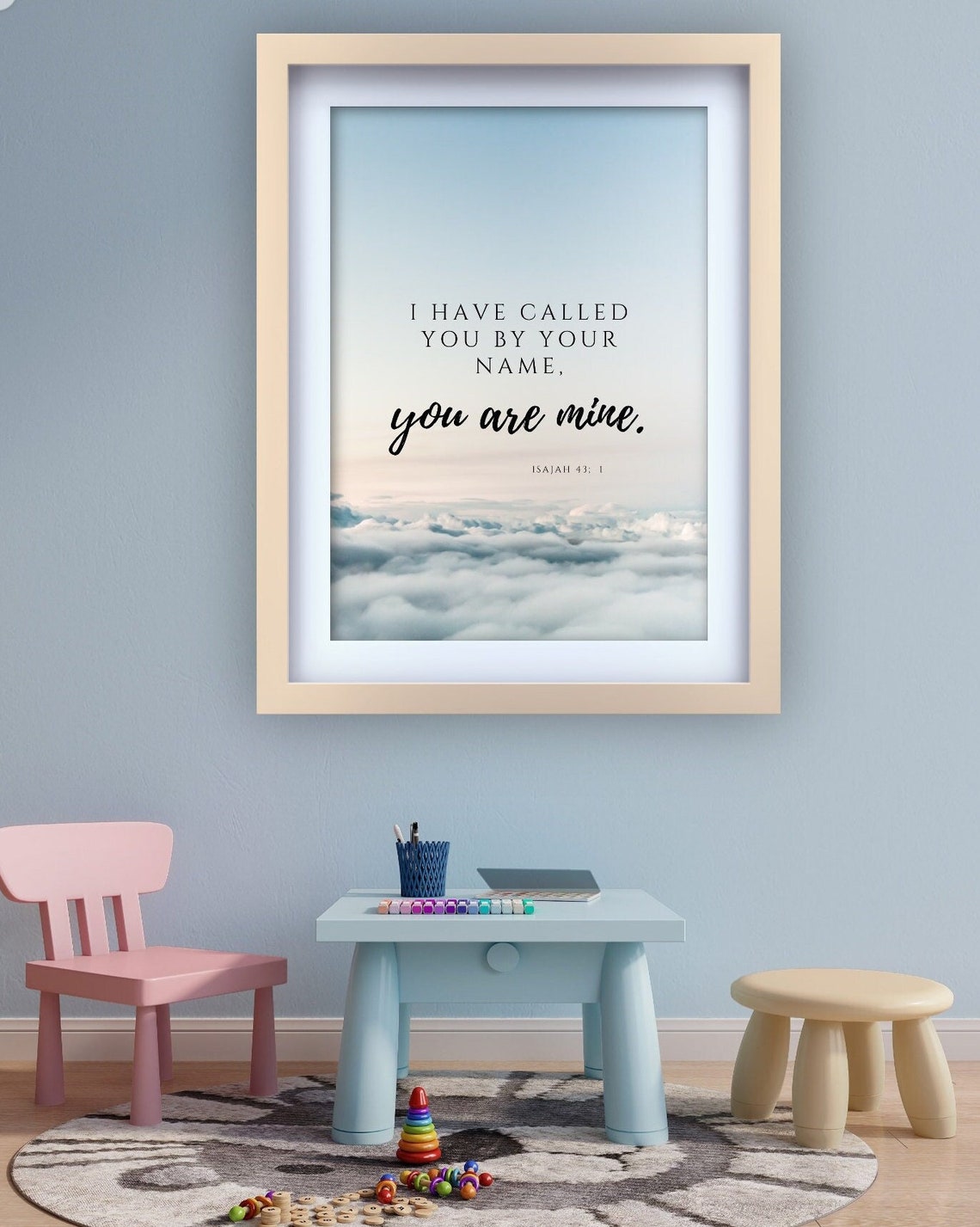 Custom Bible Verse Printable Wall Art, DIGITAL Printable Bible Verses ...